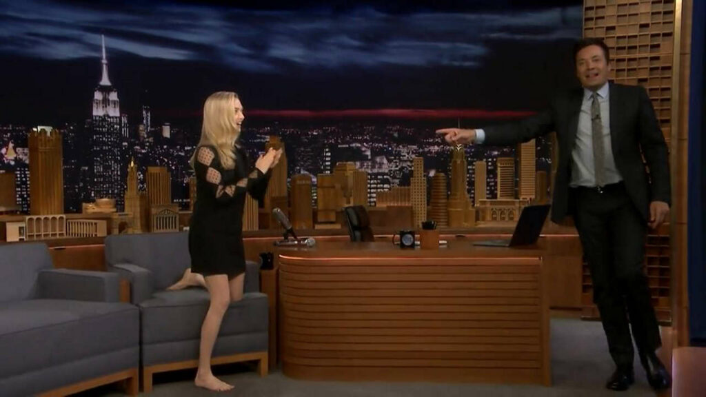 Amanda Seyfried On The Tonight Show Feet Sexy Feets - Celeb Feets