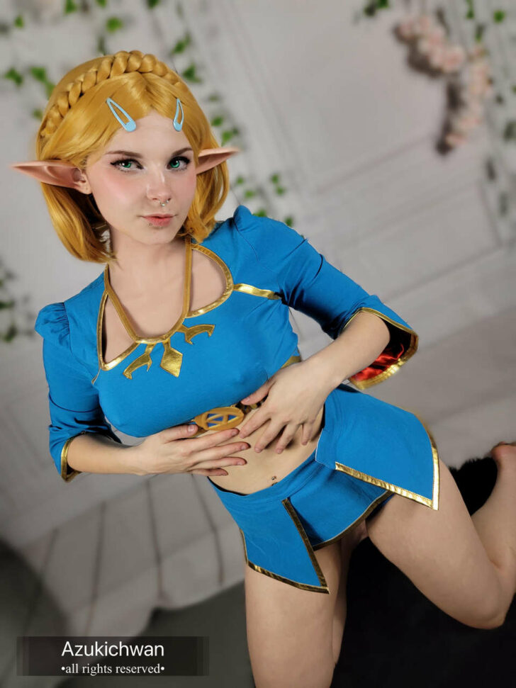 Self Princess Zelda From Botw By Azukichwan Sexy Feets - Celeb Feets