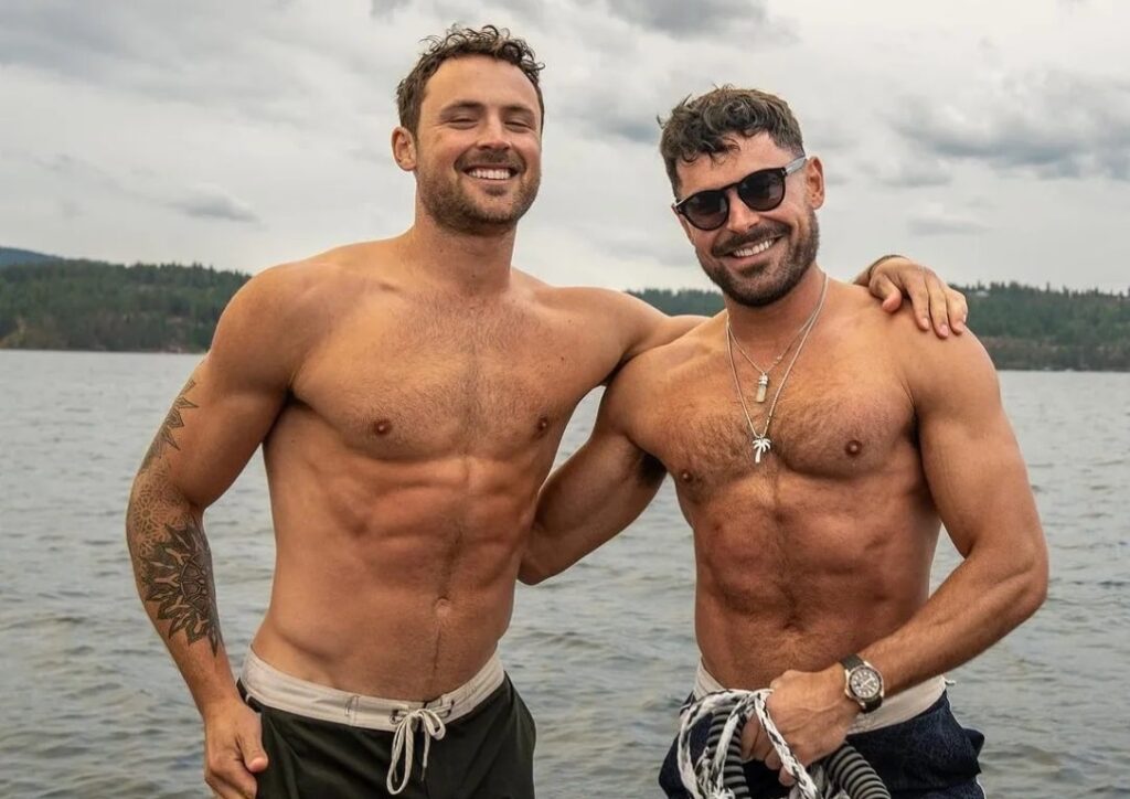 Zac Efron and His Brother Dylan Set Social Media on Fire with Shirtless ...