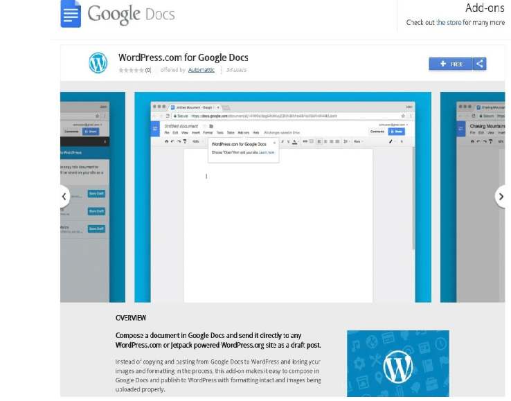 Cómo guardar borradores de Google Docs como publicaciones de WordPress - Recurso Wordpress