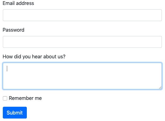 1658642484 952 How To Create Web Forms In Bootstrap Css Examples Png