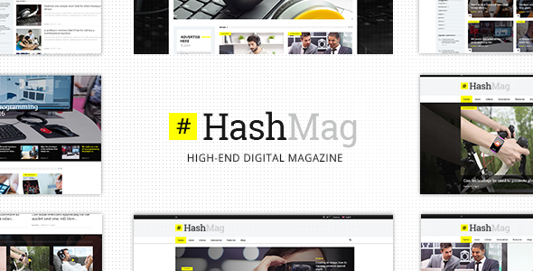 Descargar: HashMag - Revista y tema de noticias - Recurso Wordpress