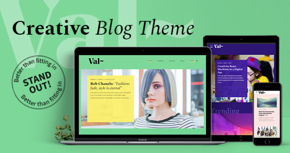 Descargar: Val – Blog Creativo - Recurso Wordpress