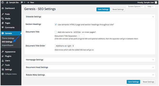 Una introducción a la configuración básica en Genesis Framework - Recurso Wordpress