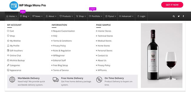 Los 10 mejores complementos de Mega Menú de WordPress para una mejor navegación del sitio ...