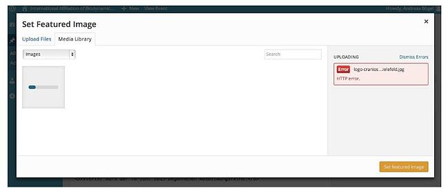 Solución de problemas de un error HTTP al cargar imágenes en WordPress ...