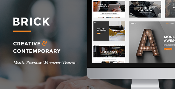 Descargar: Brick - Tema de la agencia digital - Recurso Wordpress