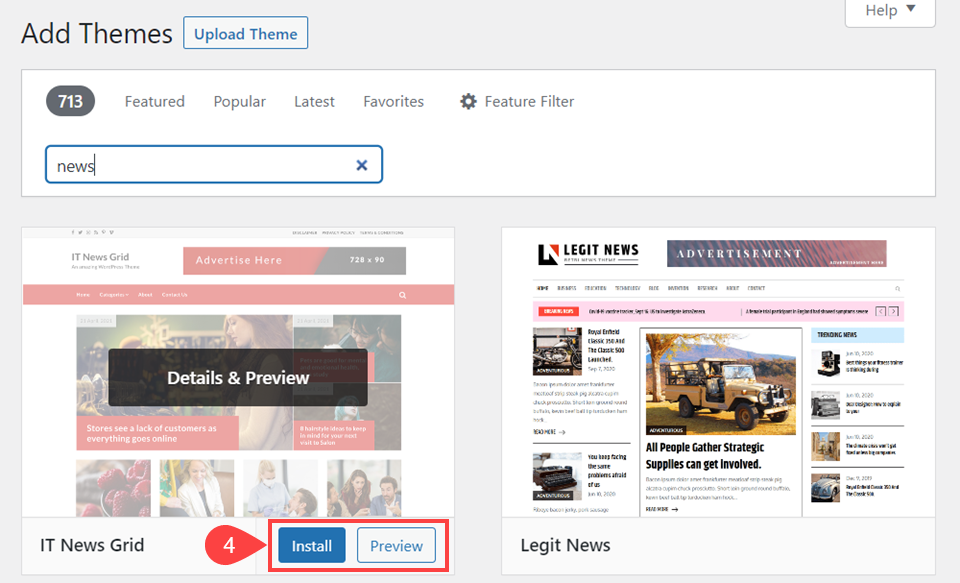 Cómo instalar un tema de WordPress (3 métodos) - Recurso Wordpress