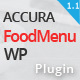 Descargar: Accura FoodMenu WP - Menú de comida de restaurante moderno - Recurso Wordpress