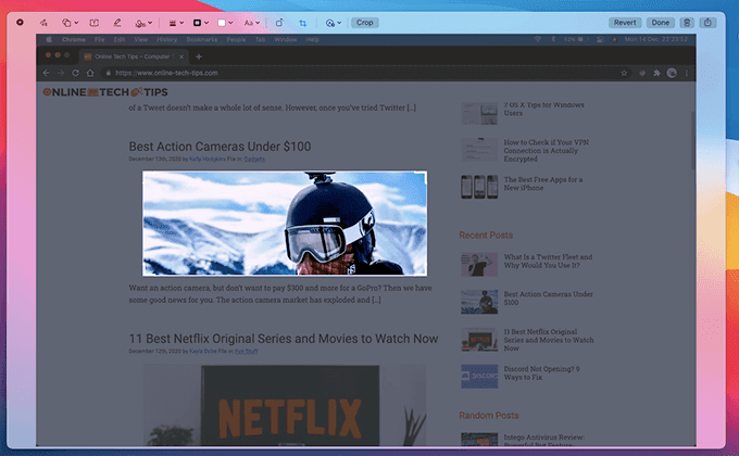 Cómo recortar una imagen en Mac - Recurso Wordpress
