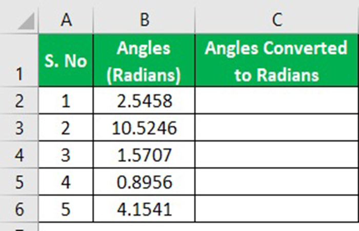Función De Grados En Excel. Qué Es, Cómo Usarla Y 3 Ejemplos - Recurso ...
