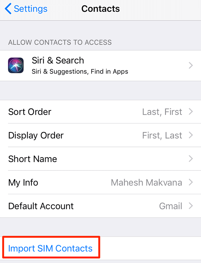 Cómo transferir contactos de Google a iPhone - Recurso Wordpress