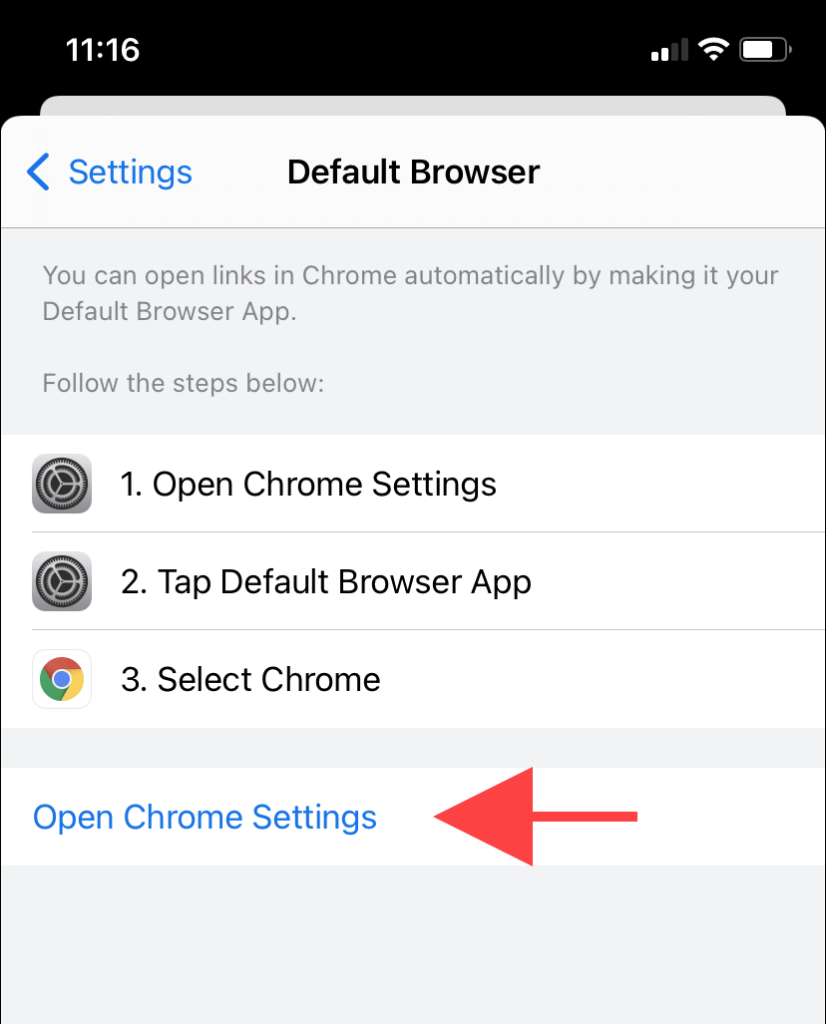 Hacer de Google Chrome el navegador web predeterminado en Mac e iOS - Recurso Wordpress