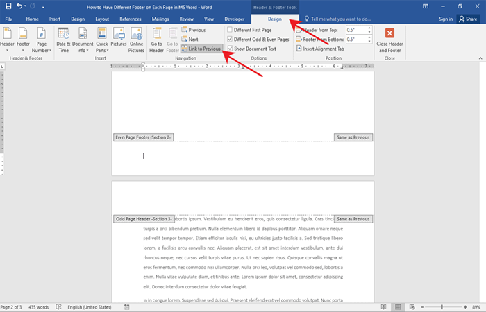 Cómo Poner Pie De Página En Una Sola Hoja - Recurso Wordpress