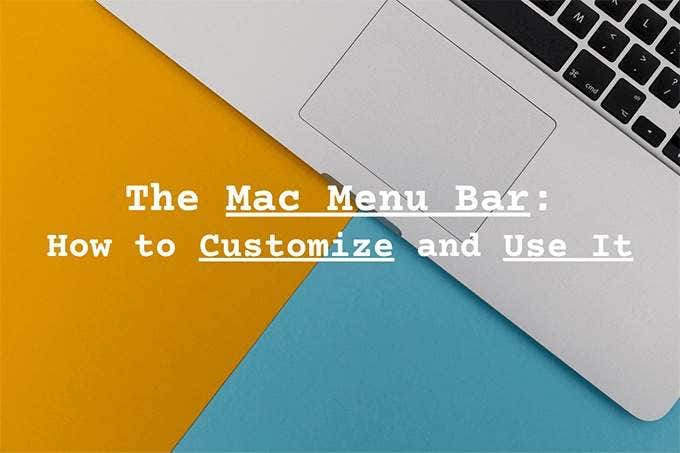 La barra de menús de Mac: cómo personalizarla y usarla - Recurso Wordpress