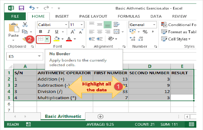 Cómo Usar Operaciones Aritméticas En Excel - Recurso Wordpress