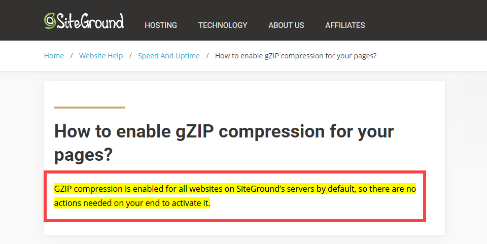 Cómo habilitar GZIP en WordPress - Recurso Wordpress