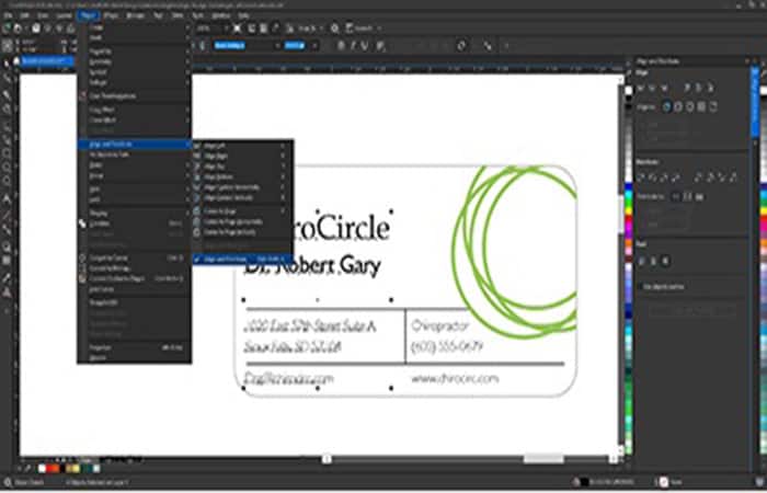 Cómo Alinear Y Colocar Objetos En CorelDraw - Recurso Wordpress