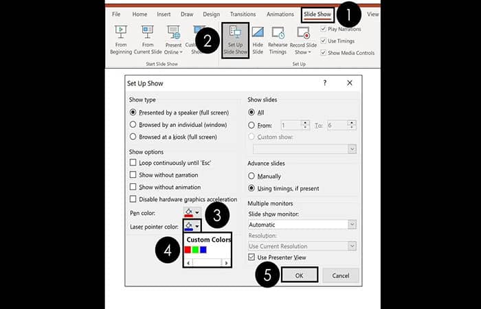 ¿Cómo usar puntero láser en Powerpoint y cambiar de color? - Recurso ...