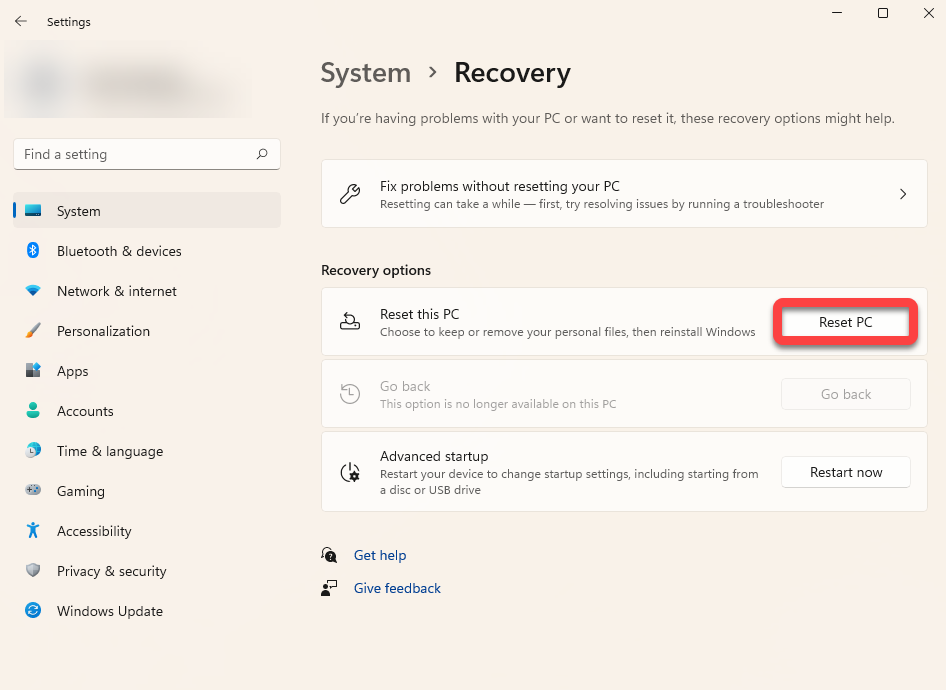 Cómo reparar Windows 11 para solucionar problemas - Recurso Wordpress