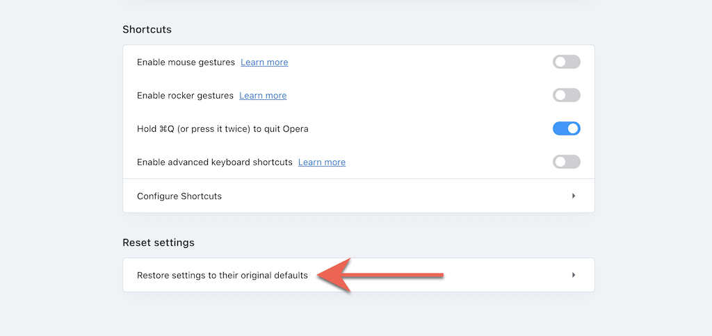 Cómo restablecer cualquier navegador a los valores predeterminados de fábrica - Recurso Wordpress