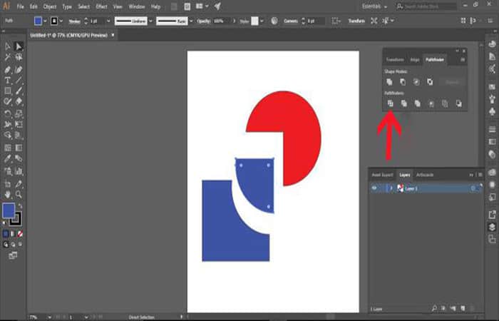 Cómo cortar y recortar objetos en Illustrator - Recurso Wordpress