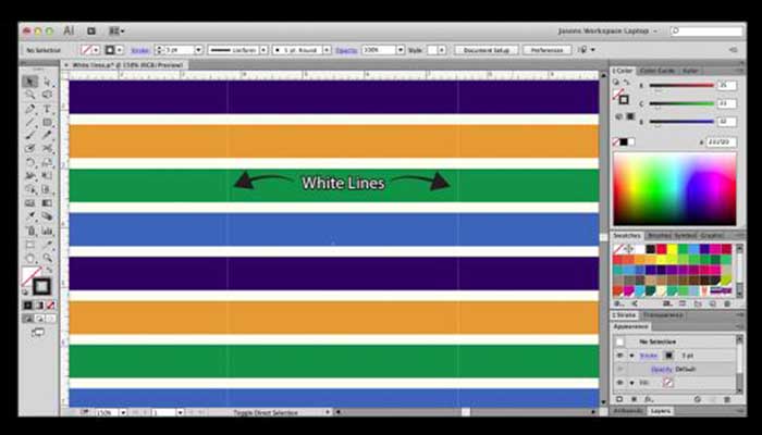 Corrección de líneas en patrones. - Recurso Wordpress