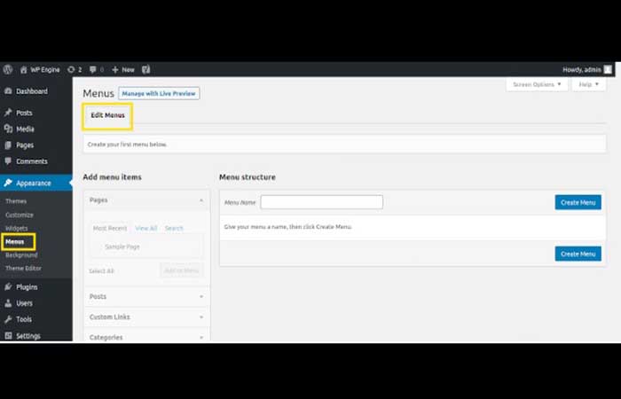Cómo crear un menú desplegable en Wordpress - Recurso Wordpress