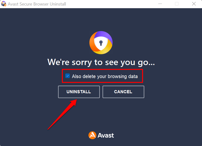 Cómo deshabilitar o apagar Avast Secure Browser - Recurso Wordpress