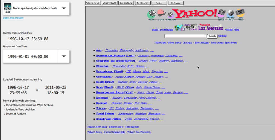 Cómo ver versiones antiguas de sitios web (y por qué quieres hacerlo ...