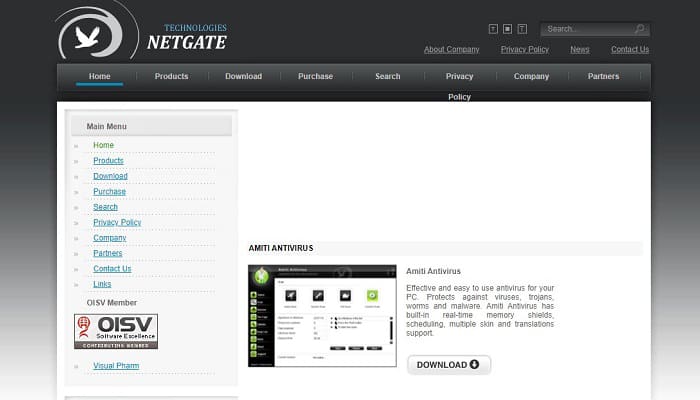 Revisión del antivirus Netgate Amiti - Recurso Wordpress