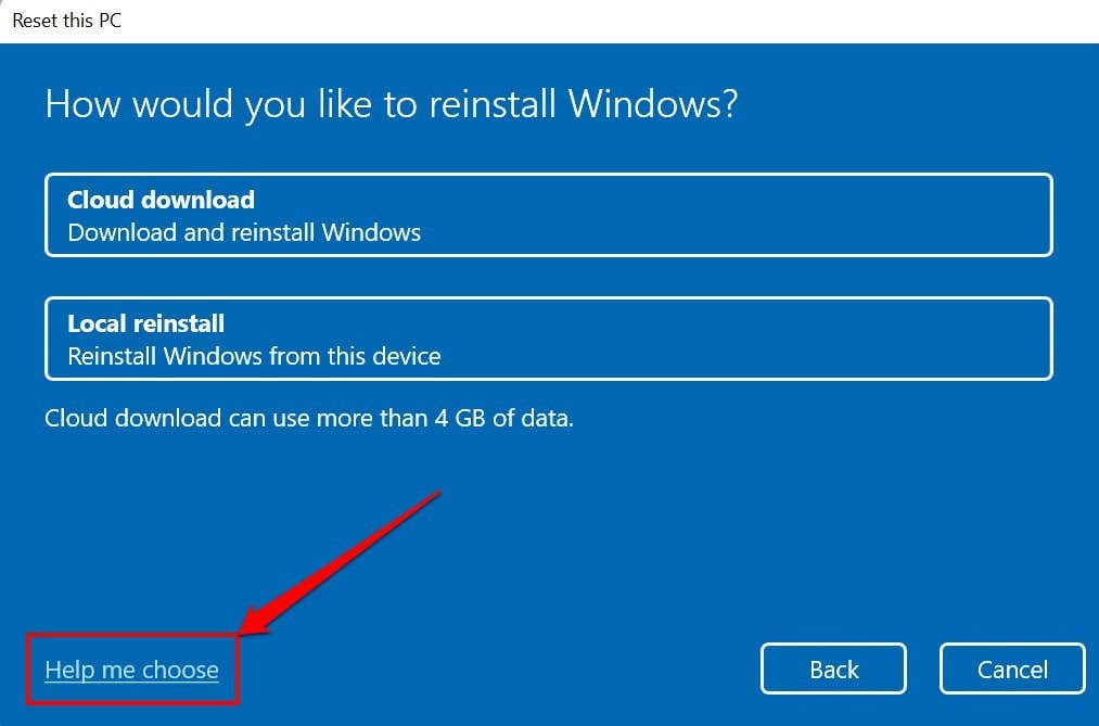 Cómo restablecer de fábrica Windows 11 - Recurso Wordpress
