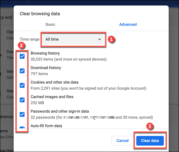 Cómo corregir un error Err_Cache_Miss en Google Chrome - Recurso Wordpress