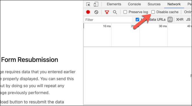 Cómo corregir un error Err_Cache_Miss en Google Chrome - Recurso Wordpress
