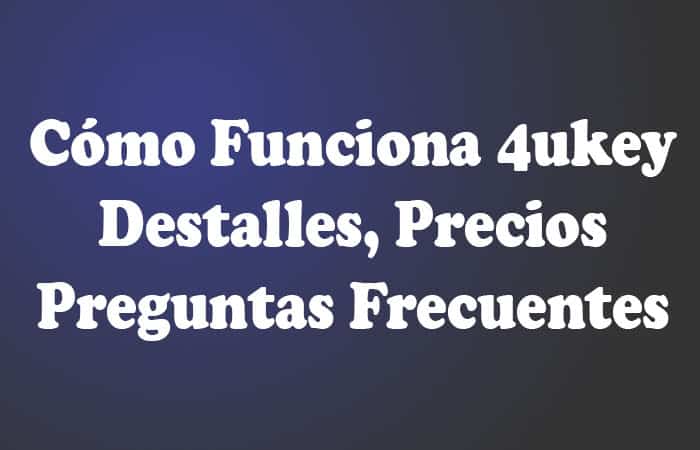 Cómo funciona Tenorshare 4uKey: detalles, precios - Recurso Wordpress