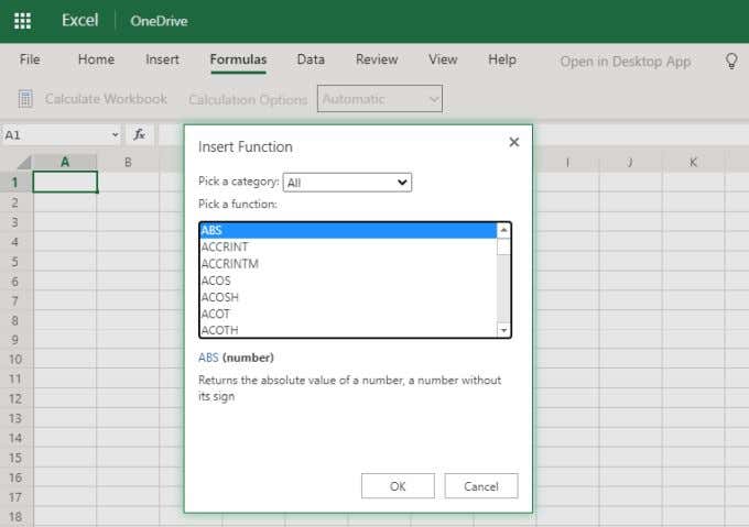 Diferencias entre Microsoft Excel Online y Excel para escritorio ...