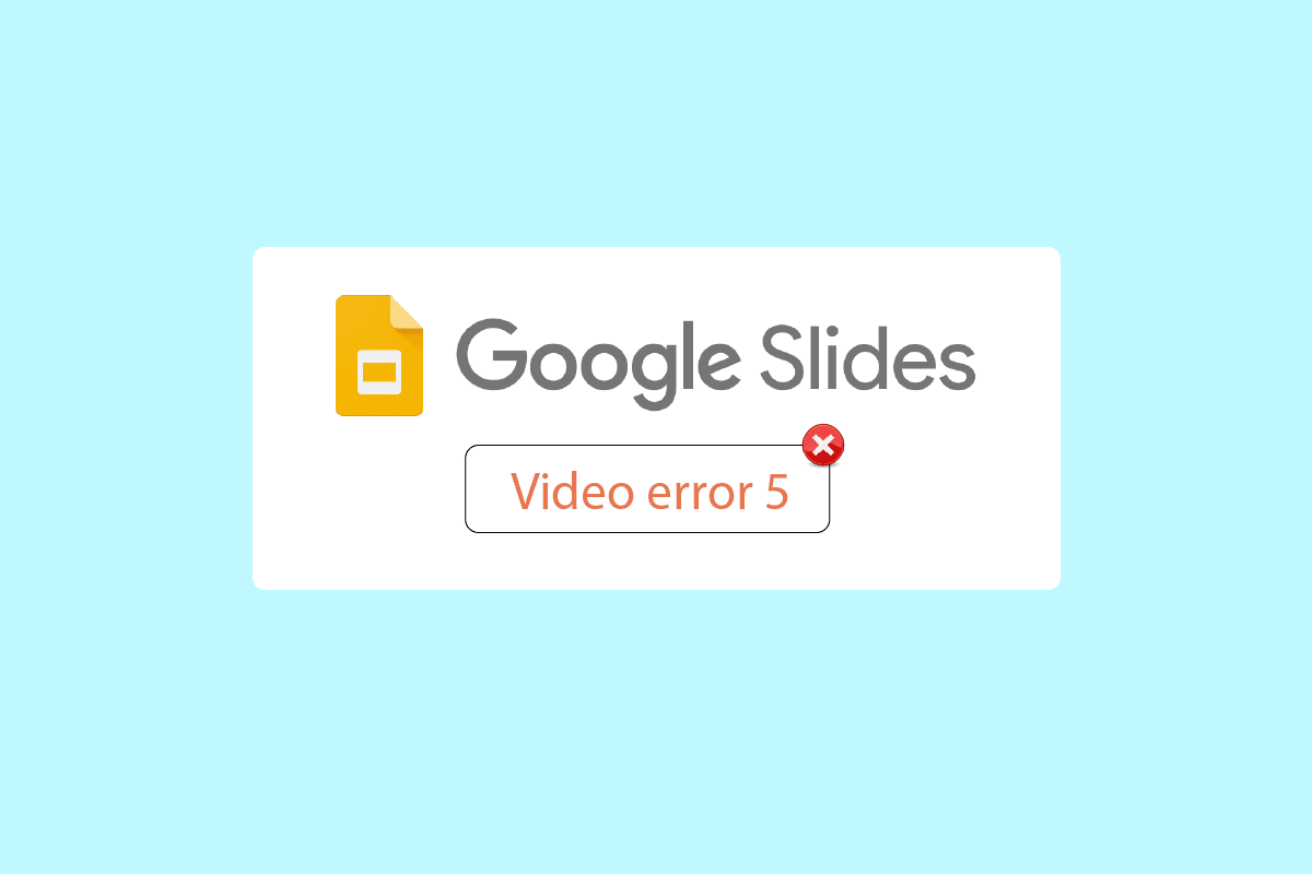 Solucionar el error de video 5 en las diapositivas de Google - Recurso ...