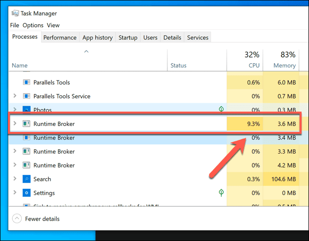 ¿Qué es Runtime Broker en Windows 10 (y es seguro)? - Recurso Wordpress