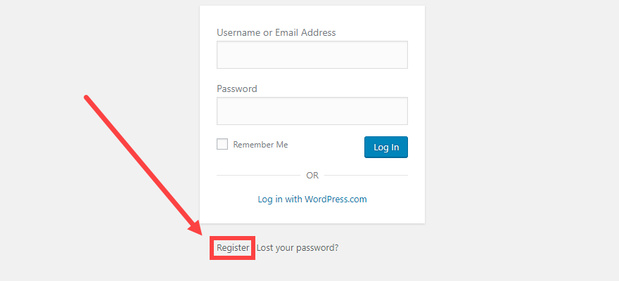 ¿Cómo crear una página de registro de usuario de WordPress ...