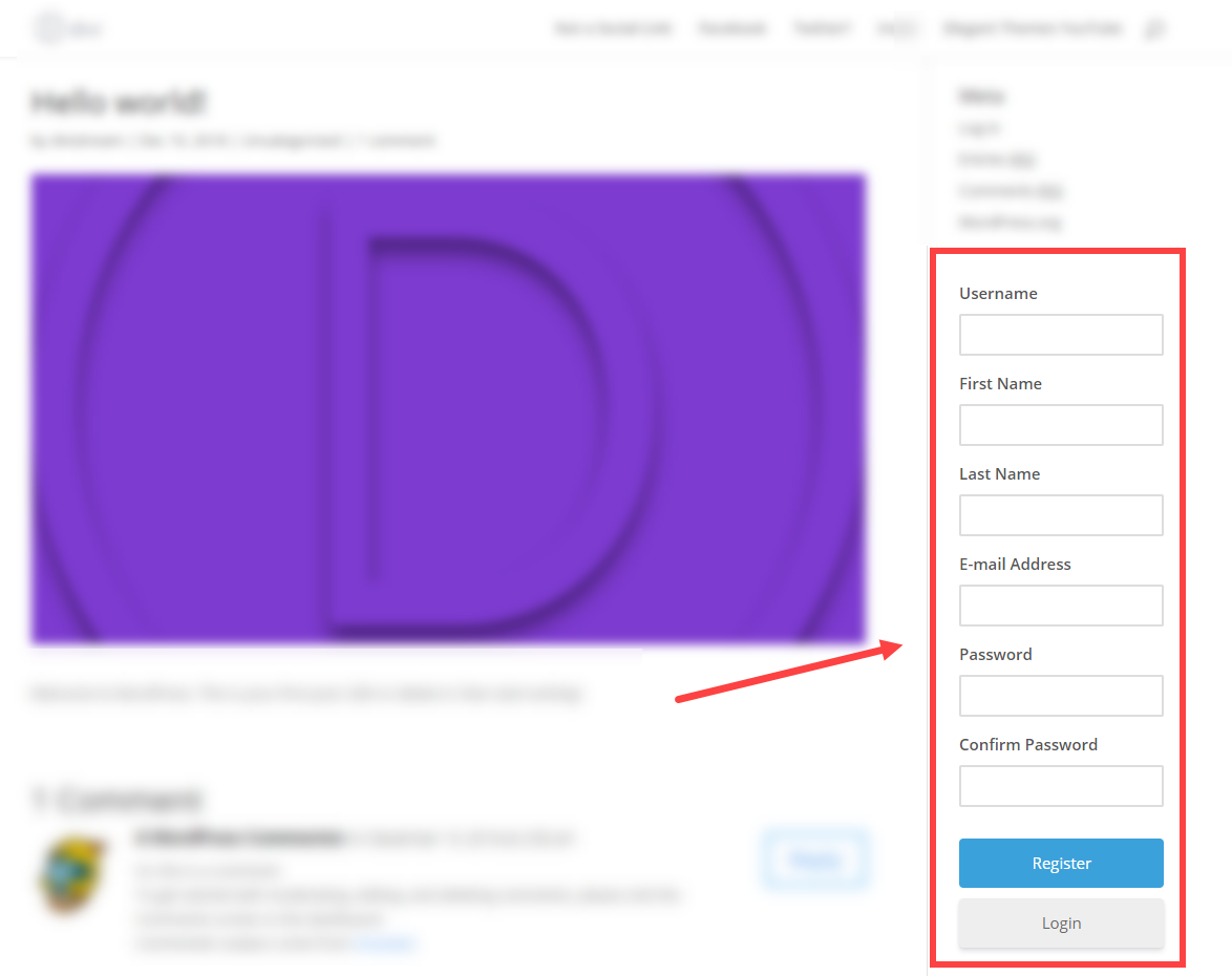 ¿Cómo crear una página de registro de usuario de WordPress ...
