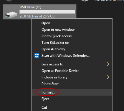 Cómo crear una memoria USB de instalación con Windows 10 - Recurso Wordpress