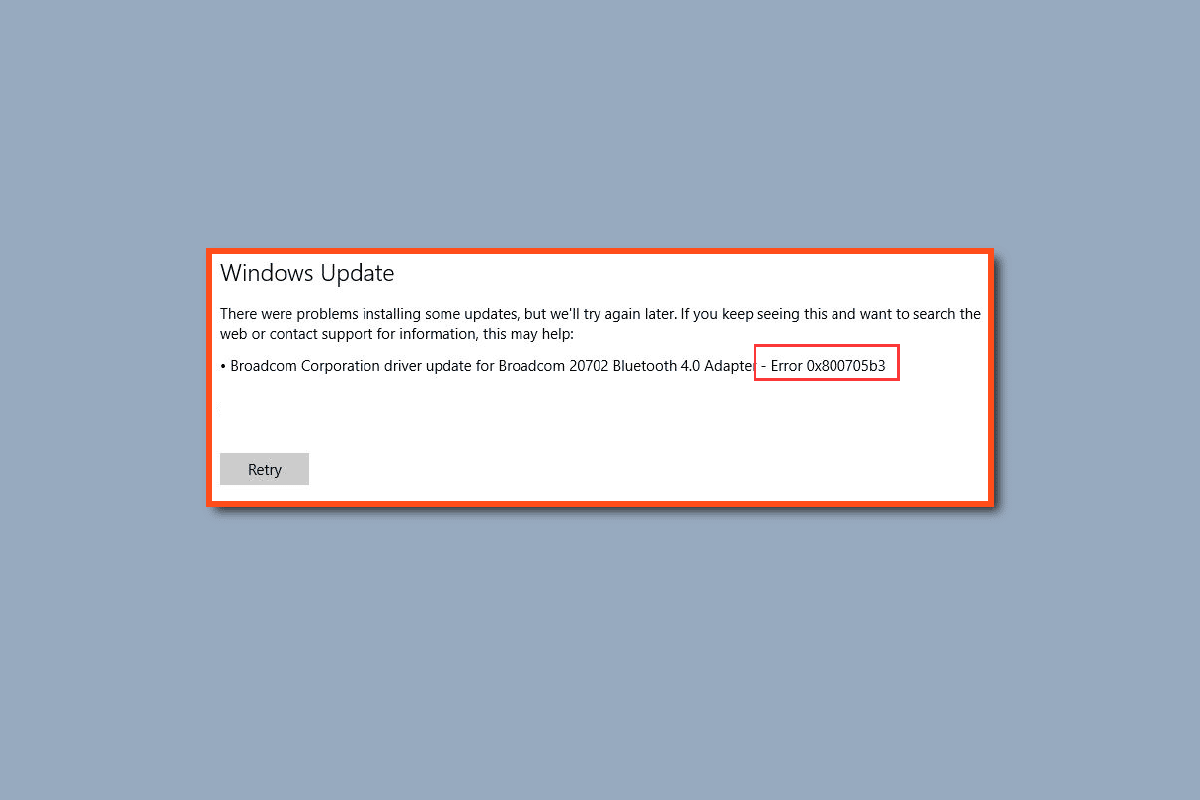 Solucionar el error 0x800705b3 en Windows Update - Recurso Wordpress