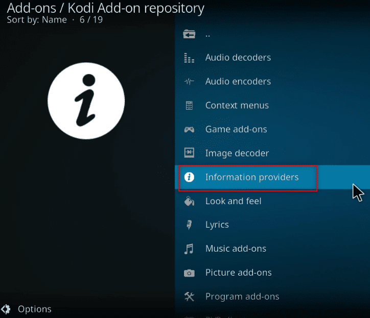 Cómo agregar IMDB en Kodi en Windows 10 - Recurso Wordpress