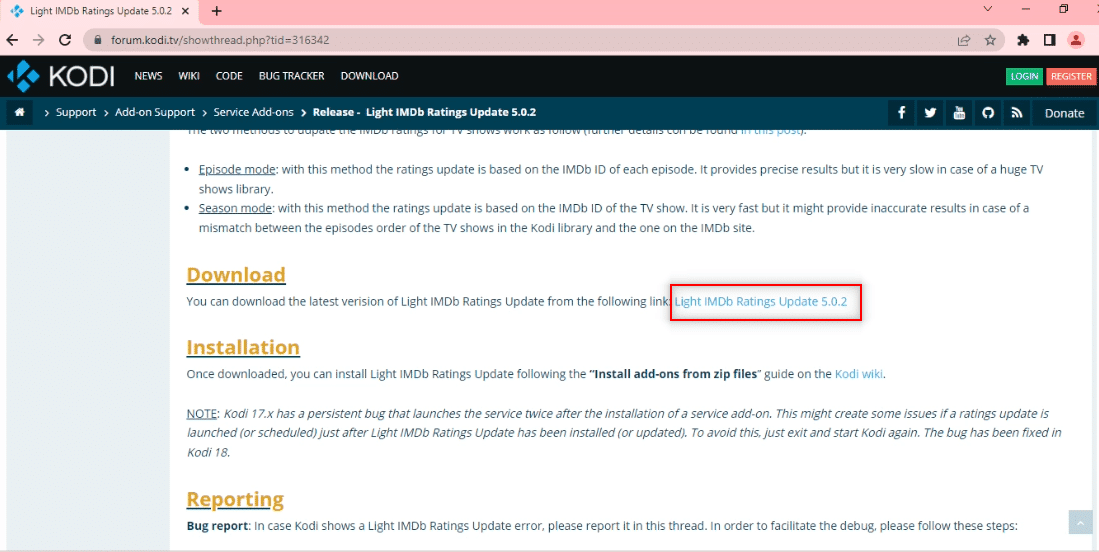 Cómo agregar IMDB en Kodi en Windows 10 - Recurso Wordpress