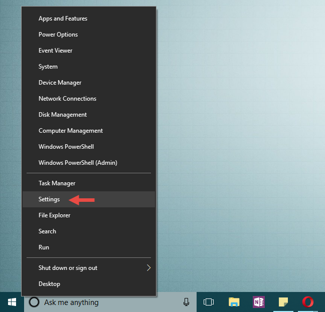 Agregue el Panel de control y el Símbolo del sistema al menú de WinX ...