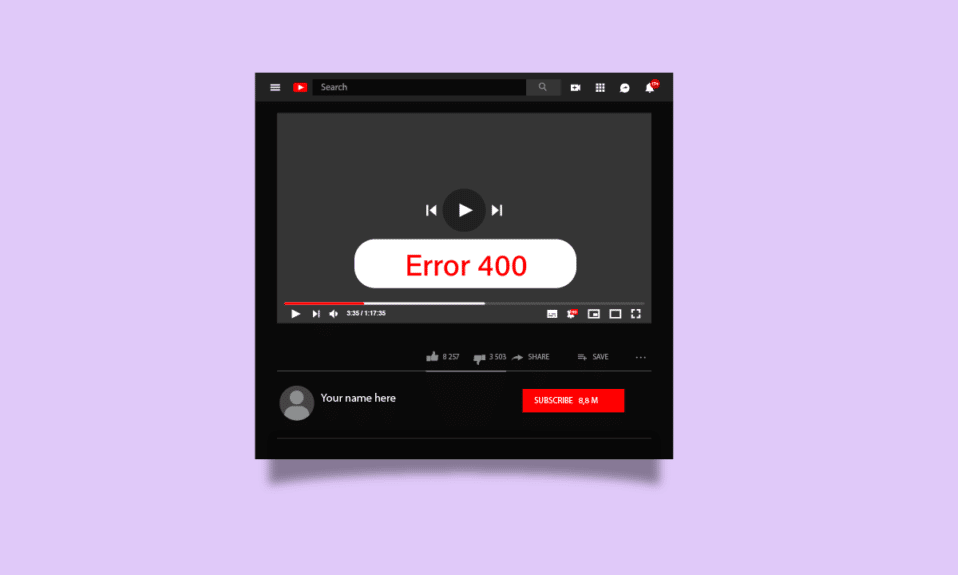 Solucionar el error 400 de YouTube en Google Chrome - Recurso Wordpress