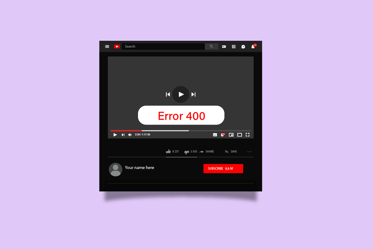 Solucionar El Error 400 De YouTube En Google Chrome Recurso Wordpress Solucionar El Error 400 De YouTube En Google Chrome Recurso Wordpress