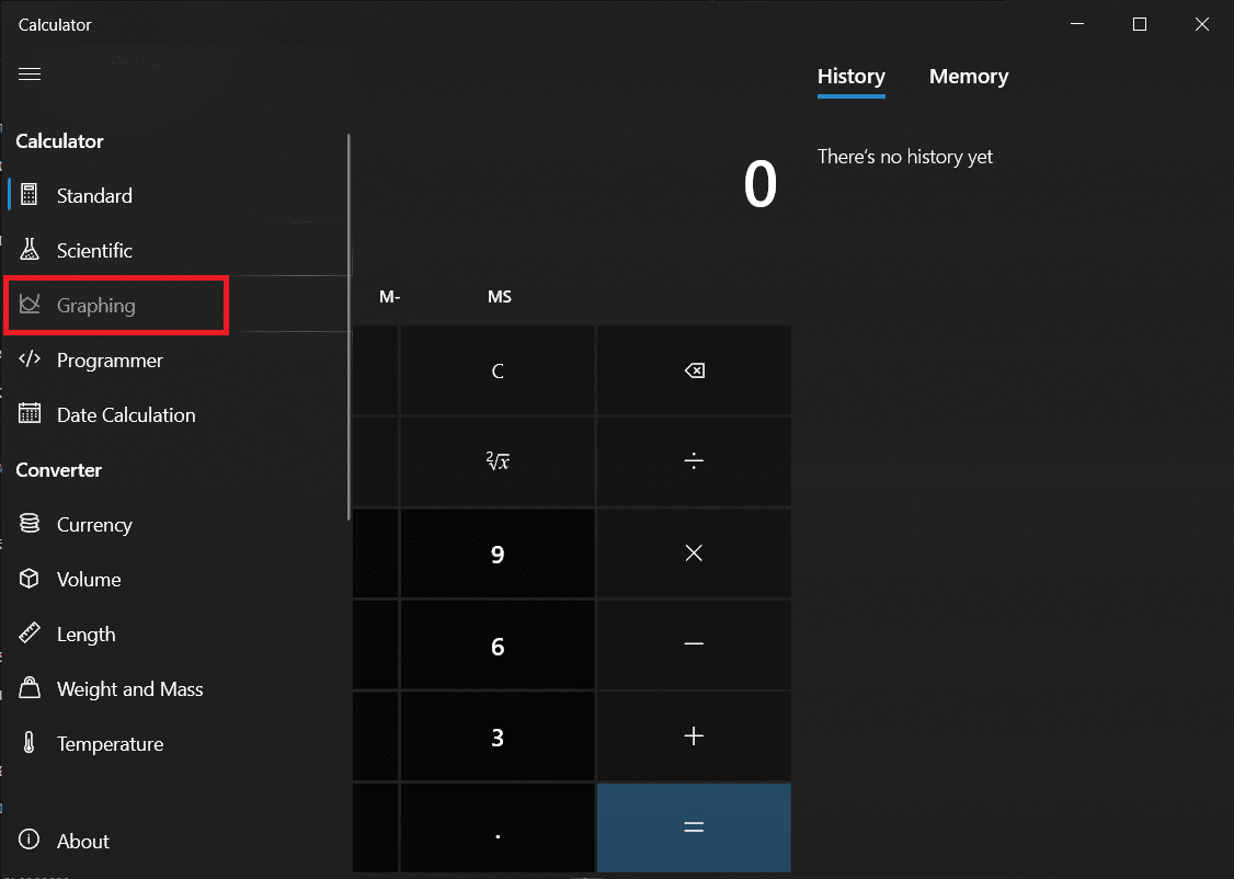 Cómo habilitar el modo gráfico de calculadora en Windows 10 - Recurso ...
