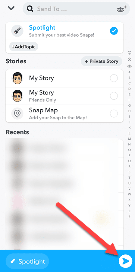 ¿Qué es Snapchat Spotlight y cómo enviar uno? - Recurso Wordpress