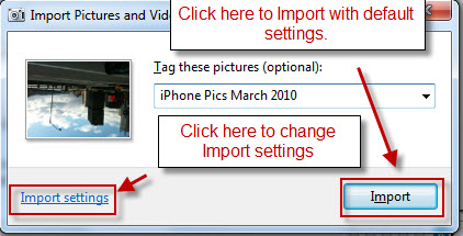 Importación de imágenes desde una cámara o dispositivo móvil a Windows ...
